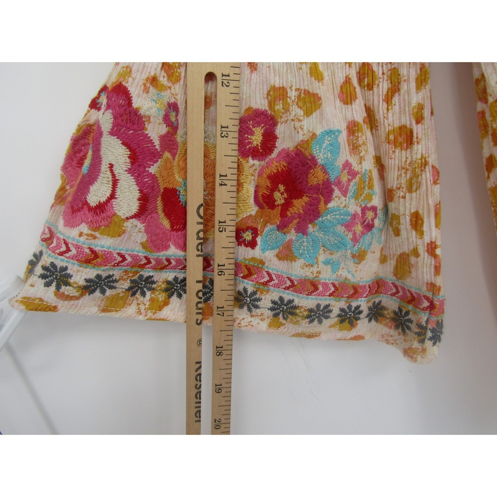 Savanna Jane | Tops | Savanna Jane Embroidered Blouse X Peach Floral ...